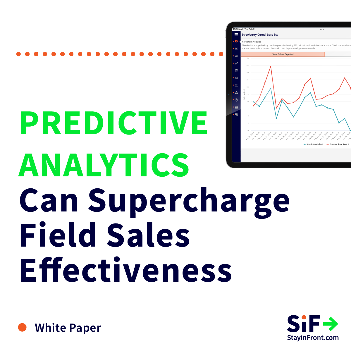 How Predictive Analytics Can Supercharge Field Sales Effectiveness ... How Predictive Analytics Can Supercharge Field Sales Effectiveness ...