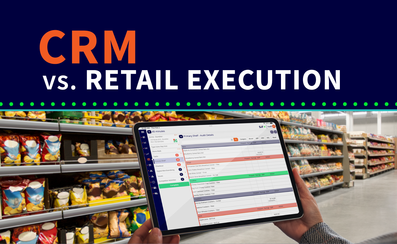 CRM Vs. Retail Execution - StayinFront
